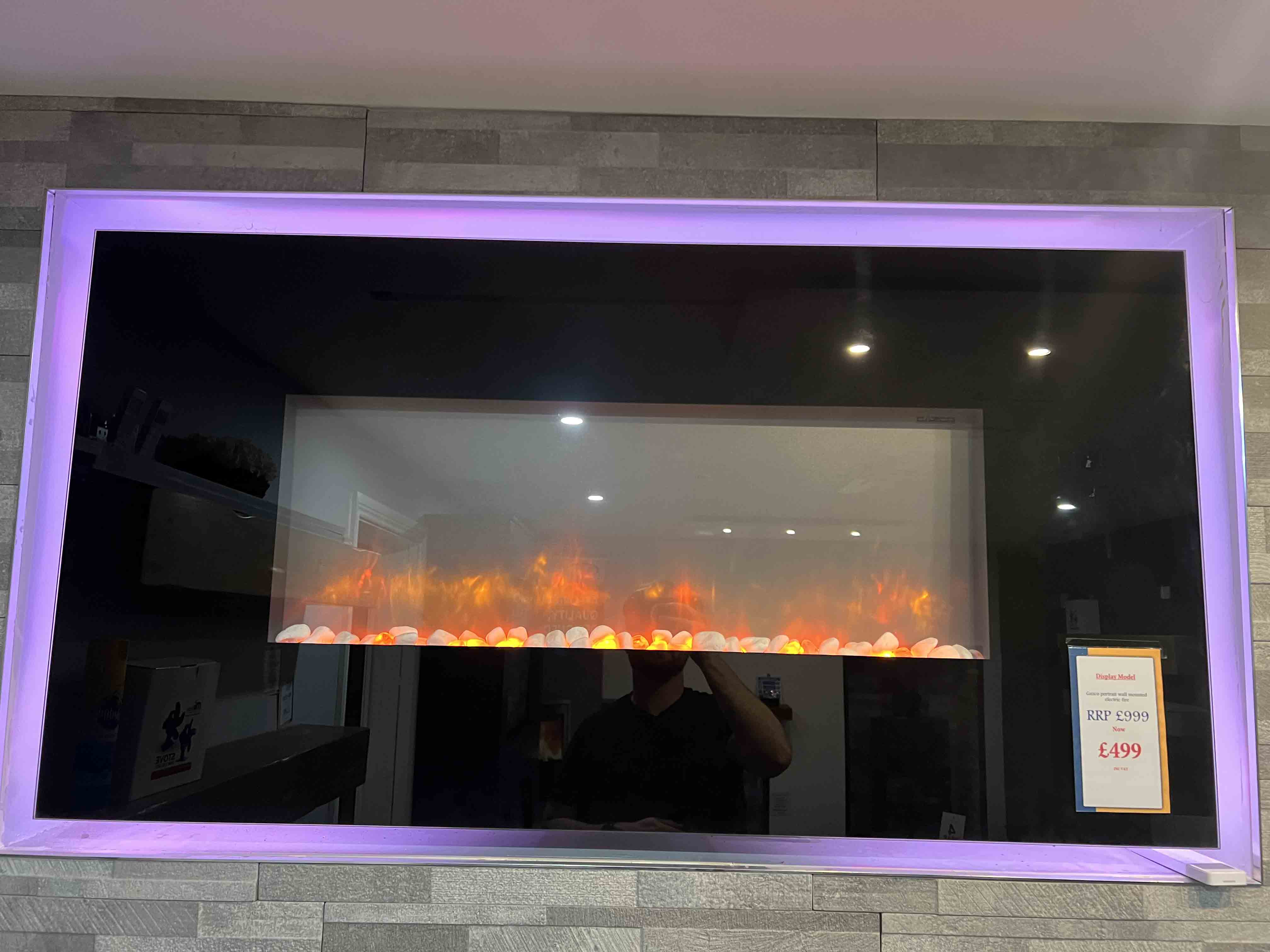 Gazco Radiance Glass Electric Fire | Mullen Domestic